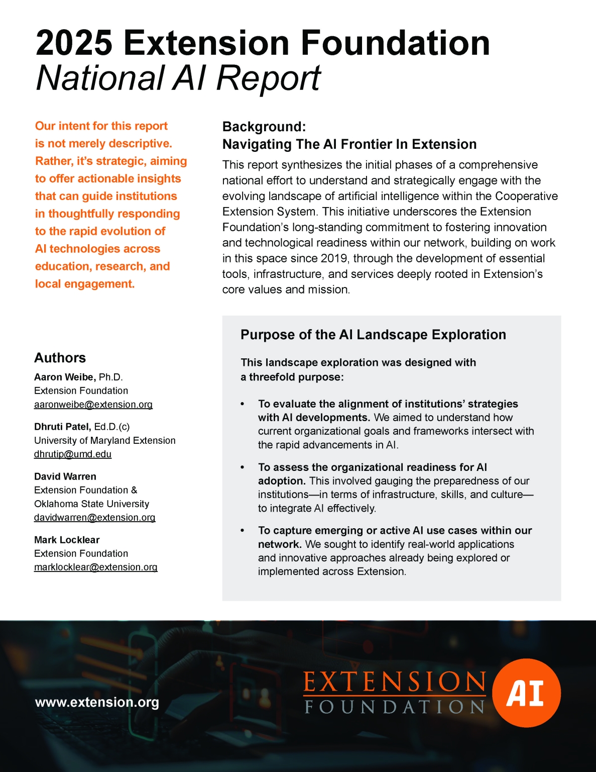 2025 Extension Foundation National AI Report – Extension Foundation